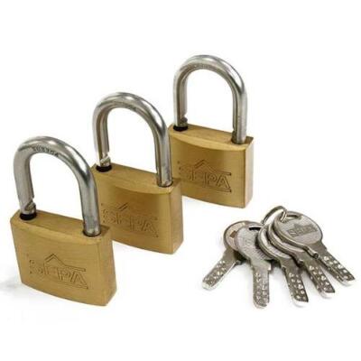 Sepa Padlock Dimple Key 40mm 3 identical keys 5 keys Japanese High ...