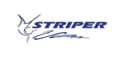 Striper Boat Decal Kit Sticker Fishing Sports Marine LARGE 2 COLOR ...