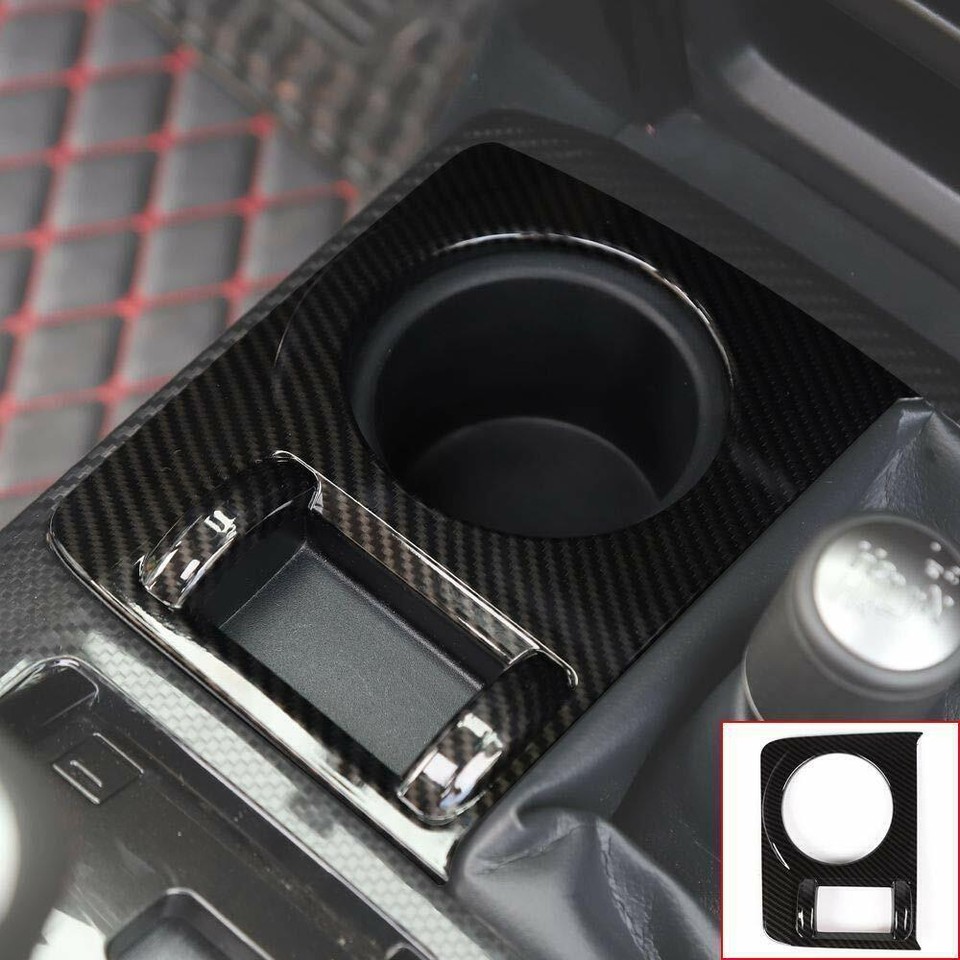 Carbon Fiber Center Console Dash Cover Trims for 4Runner 2010-2019 ...