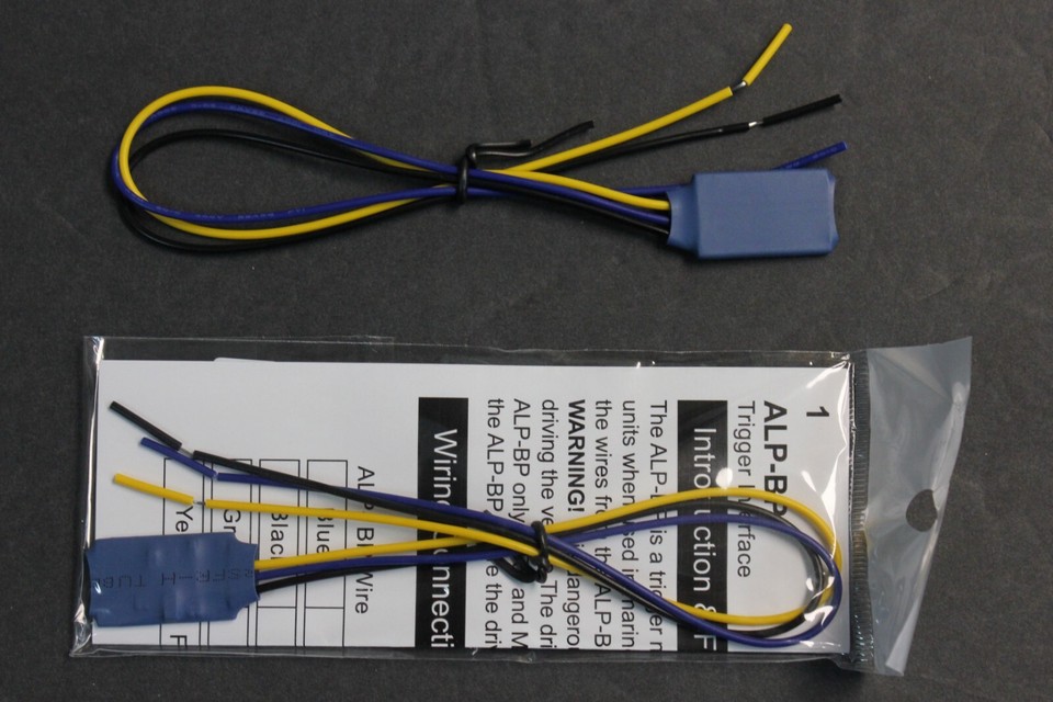 1 pcs ALL Alpine Video DVD Parking Hand Brake Bypass ILX-W650 ILX-F309 ...