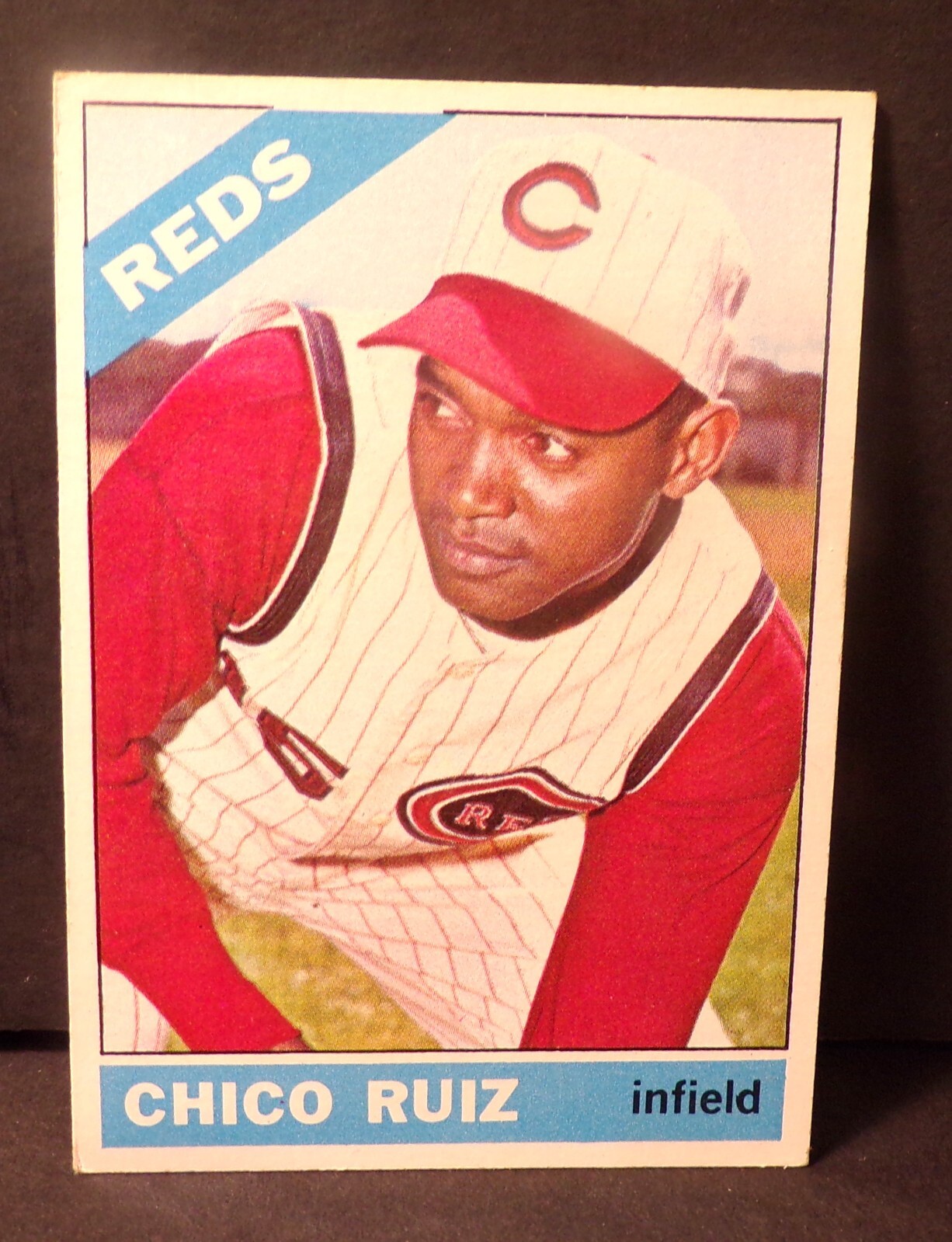 1966 Topps #159 Chico Ruiz Cincinnati Reds EX | eBay