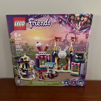 LEGO Friends Magical Funfair Stalls Set 41687 Brand New and in Sealed ...