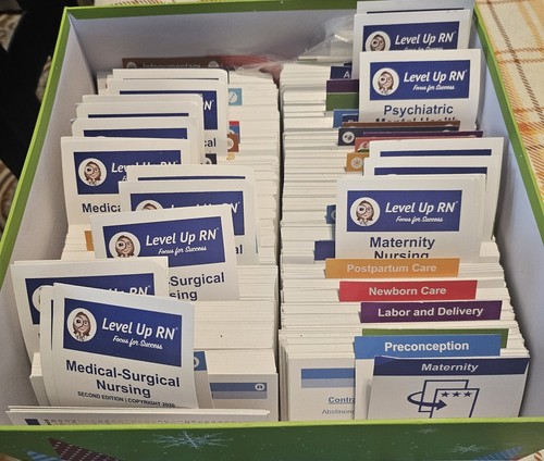 Level Up RN Study Cards | eBay