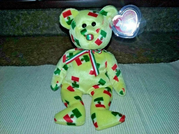 Pinata Retired 2004 Ty Beanie Babie Mexico Mexican Flag 8in Hispanic ...