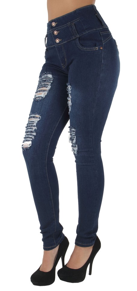 Plus Size, Butt Lifting, Destroyed, Ripped, High Waist, Skinny Jeans | eBay