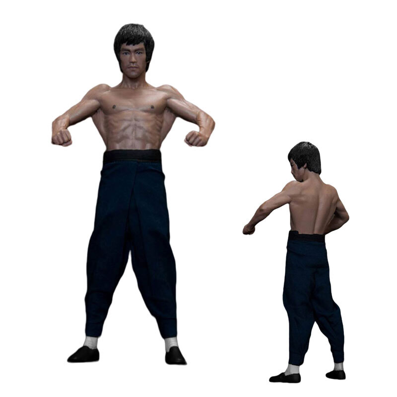 Bruce Lee Bat Muscle Full Body Statue With Interchangeable Heads ...
