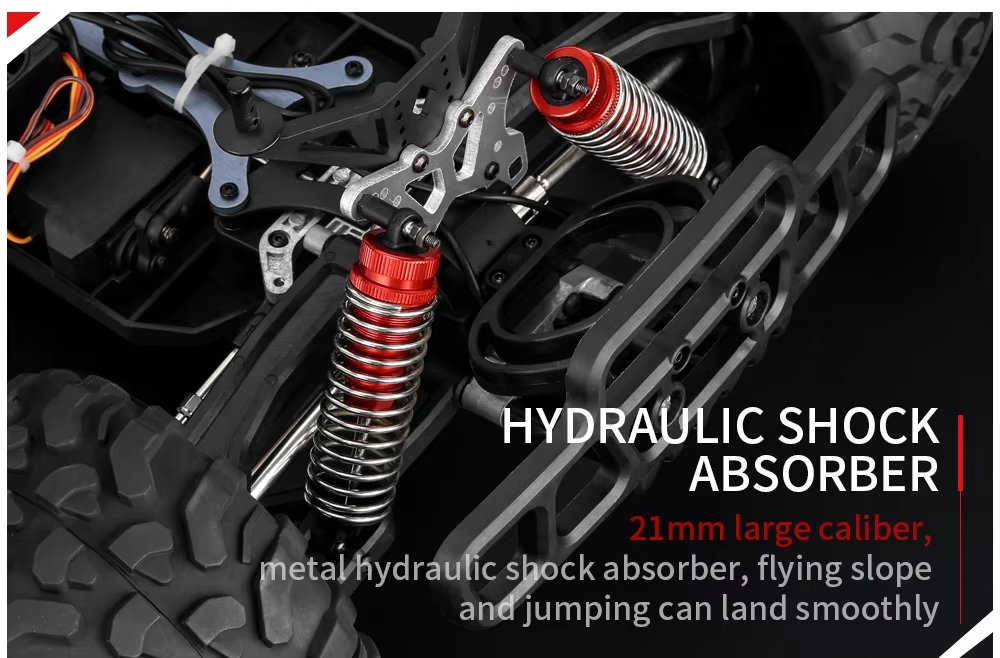 RAPTOR N518 4WD 1/8 SCALE 100KMH BIG FOOT BRUSHLESS BASHER RC TRUCK RTR ...