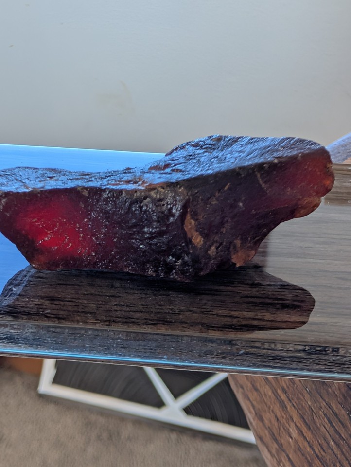 USA seller 171.72 ct IF-Eye clean Hessonite garnet facet rough gemstone ...