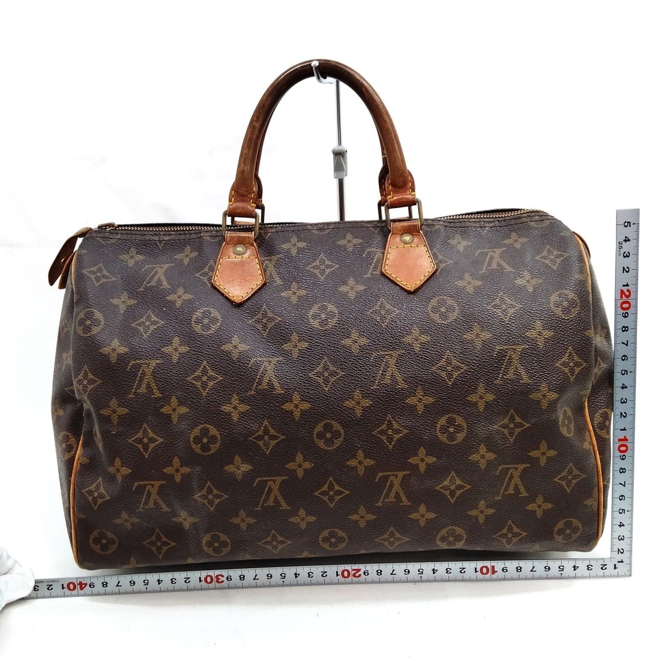 Louis Vuitton LV Hand Bag Speedy 35 Brown Monogram 2344710 | eBay