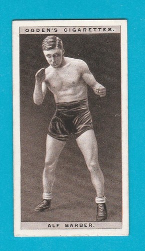BOXERS - PUGILISTS IN ACTION - ALF BARBER - OGDENS LTD. - 1928 | eBay