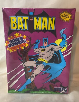 MPC Batman 1984 Super Powers Model Kit Original Box Sealed NOS VTG 1 ...