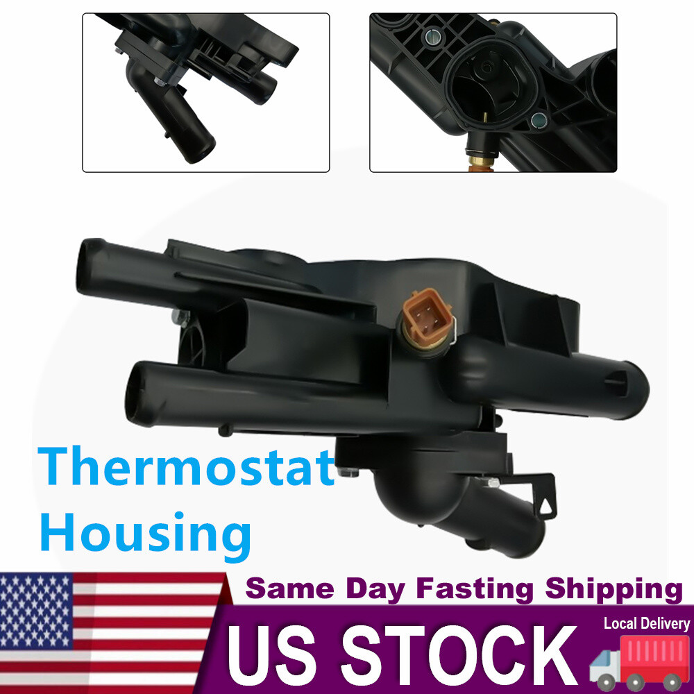 Thermostat Housing For Hyundai Sonata Kia Rondo Optima 2008 2009 2010 ...