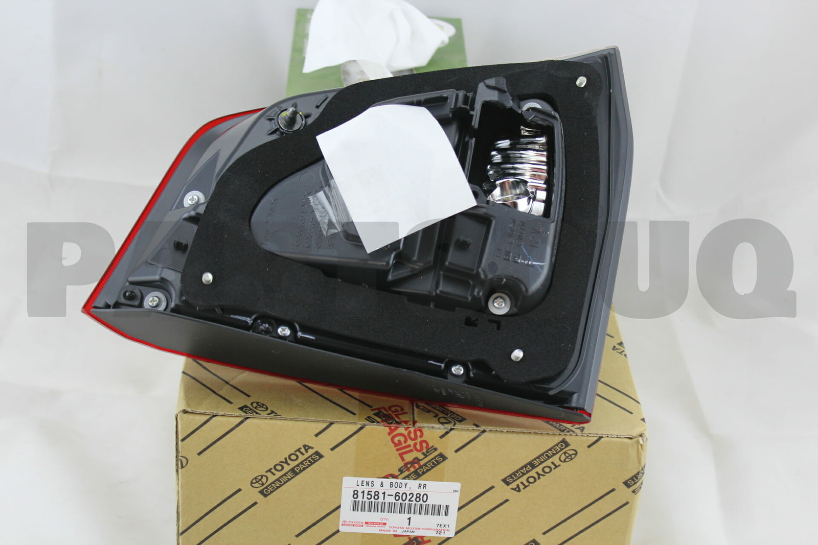 8158160280 Genuine Toyota LENS AND BODY, REAR LAMP, RH 81581-60280 | eBay