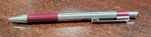 Red Color Zebra F301 Ballpoint Stainless Steel Retractable Pen 0.7mm ...