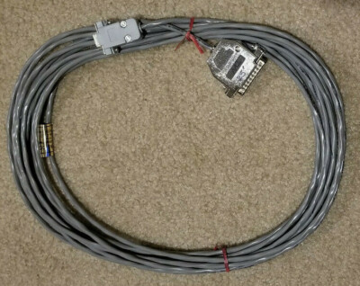 25 ft RS232 CNC CABLE DB9S Female From PC to DB25P Male For CNC ...