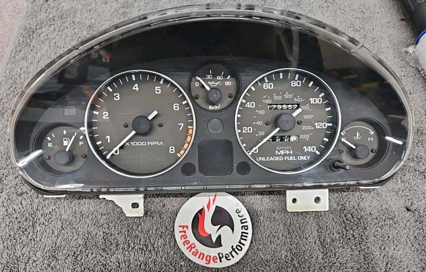 1990-1994 NA Mazda Miata Instrument Gauge Cluster Tach Speed 179k Real ...