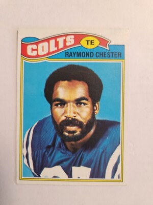 RAYMOND CHESTER 1977 TOPPS #351 COLTS TE | eBay