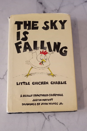 The Sky is Falling Justin Matott Hardcover Book Little Chicken Charlie ...