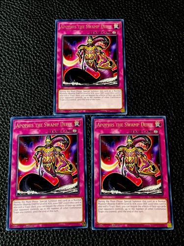 Apophis The Swamp Deity (x3) VASM-EN060 Yugioh 1st Edition (New) Rare ...