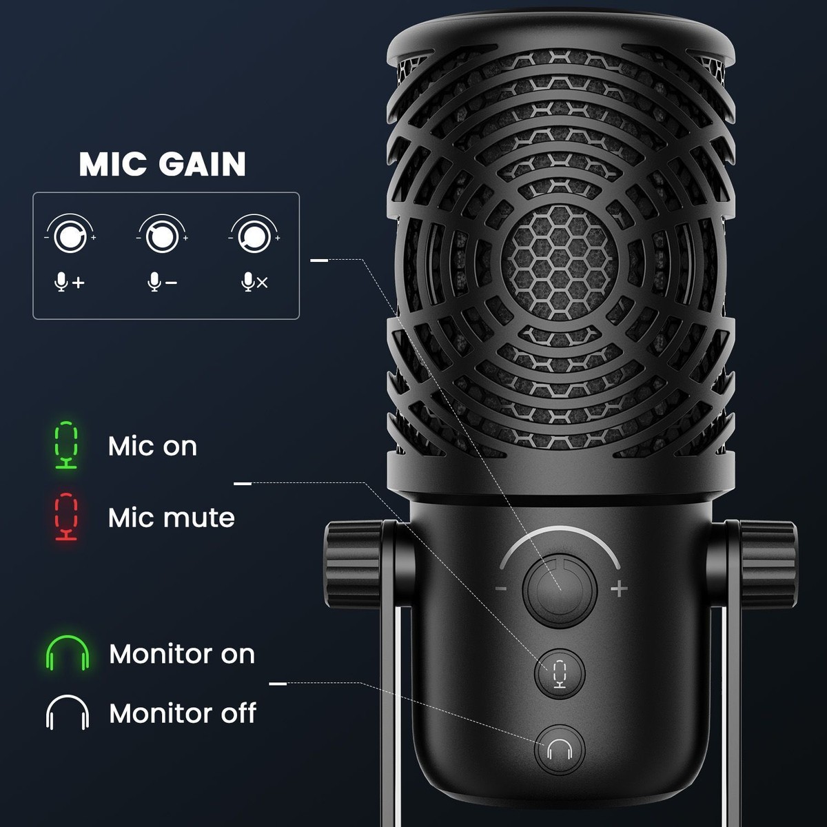 Condenser Microphone Pop Filter