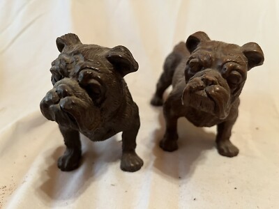 Bulldog Red Mill Pecan Shell Statues (17/896) | eBay
