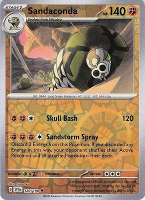 Sandaconda 120/198 Pokemon Card | eBay