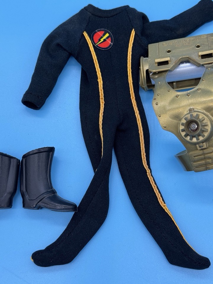 1977 Commander Power Vest & Outfit 12" Gi Joe Hasbro Adventure Team ...