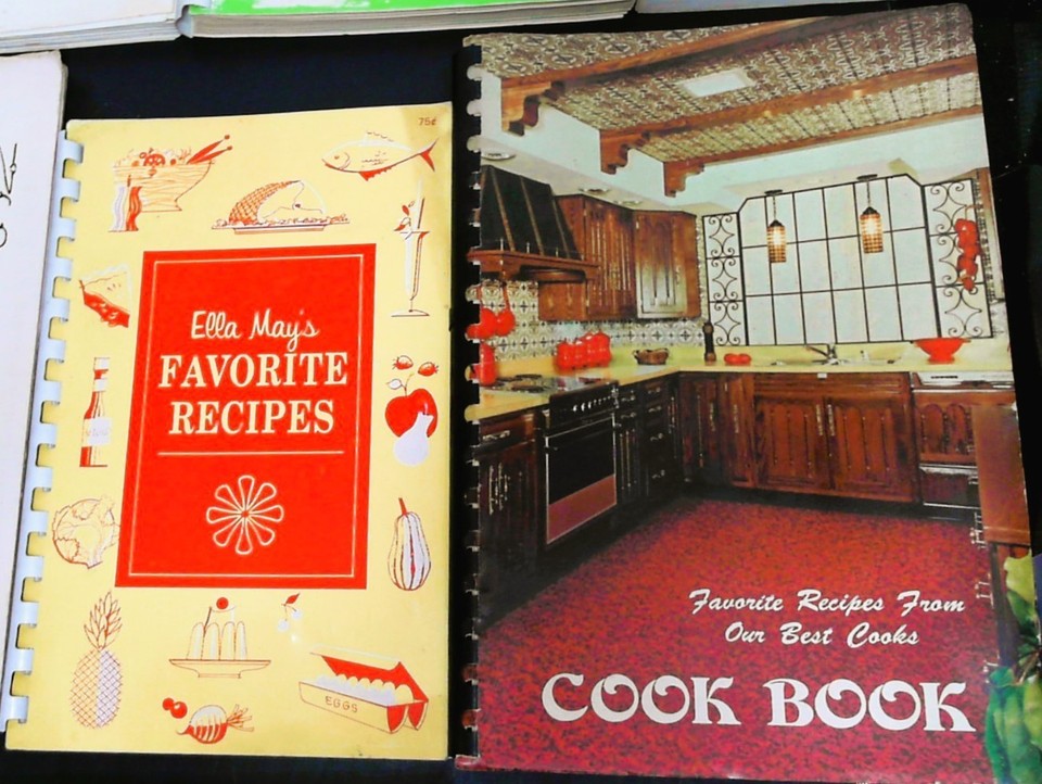 Lot # 60 of 18 Vintage Church, Spiral Bound, COOKBOOKS, All from 1960s ...