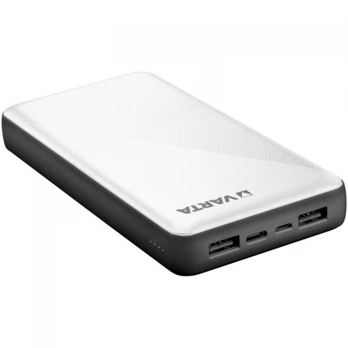 VARTA Power Bank Energy 20000mAh USB Type C 3.0A In Our USB 2.4A Out ...