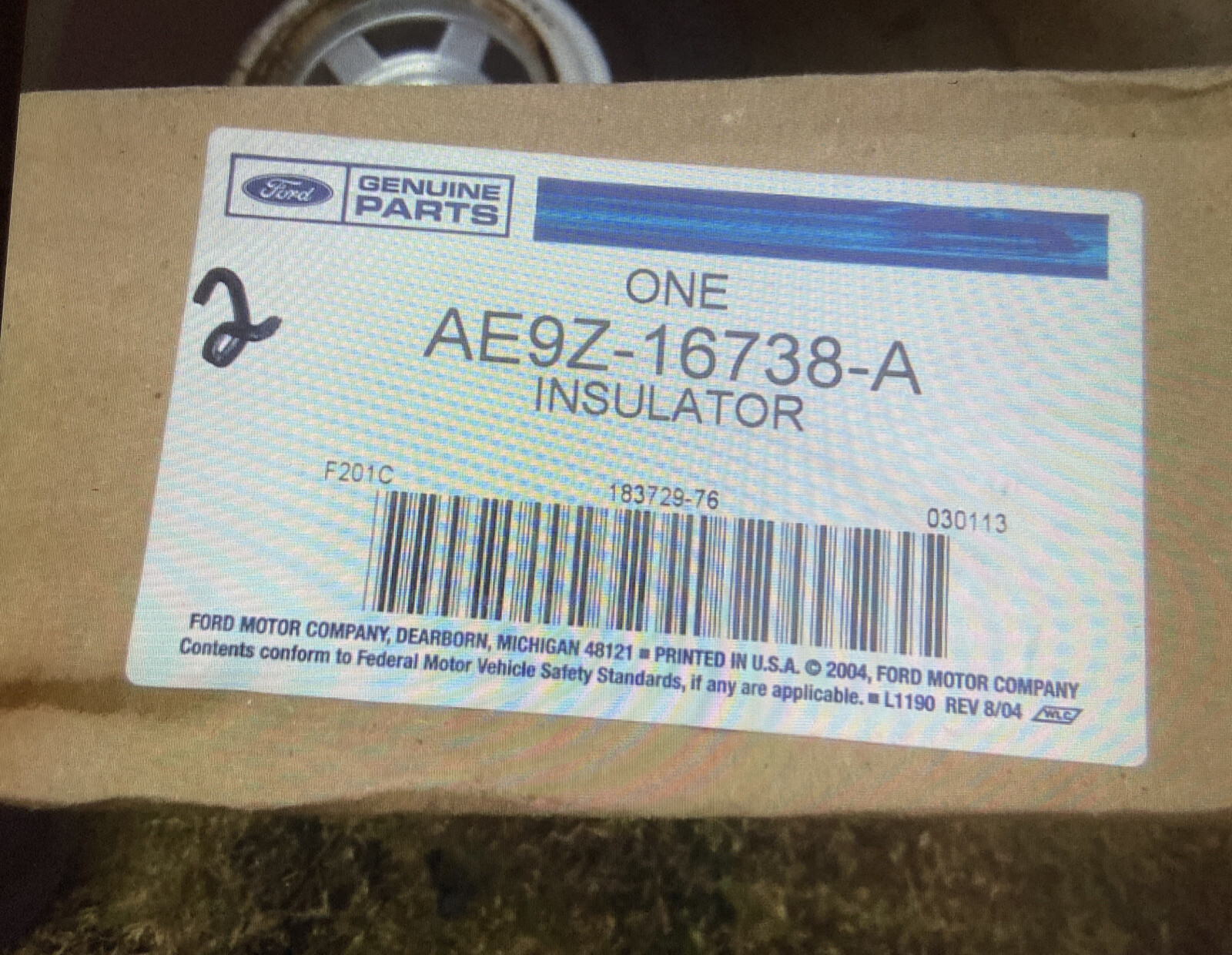 Oem Genuine Ford Insulator Hood AE9Z-16738-A | eBay