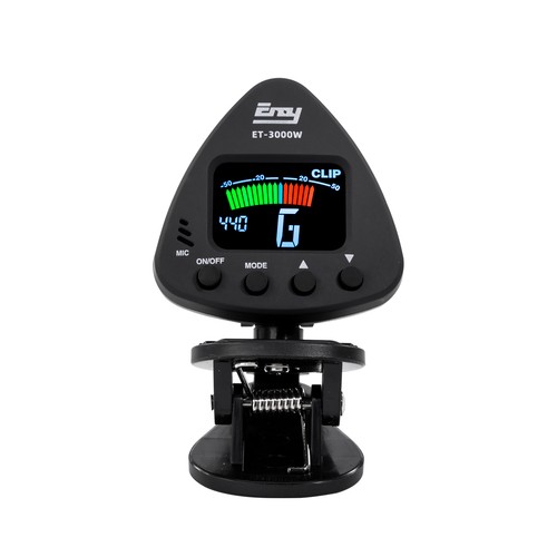 ET 3000W Wind Instruments Tuner Supports Mic & Clip-on Tuning Modes for ...