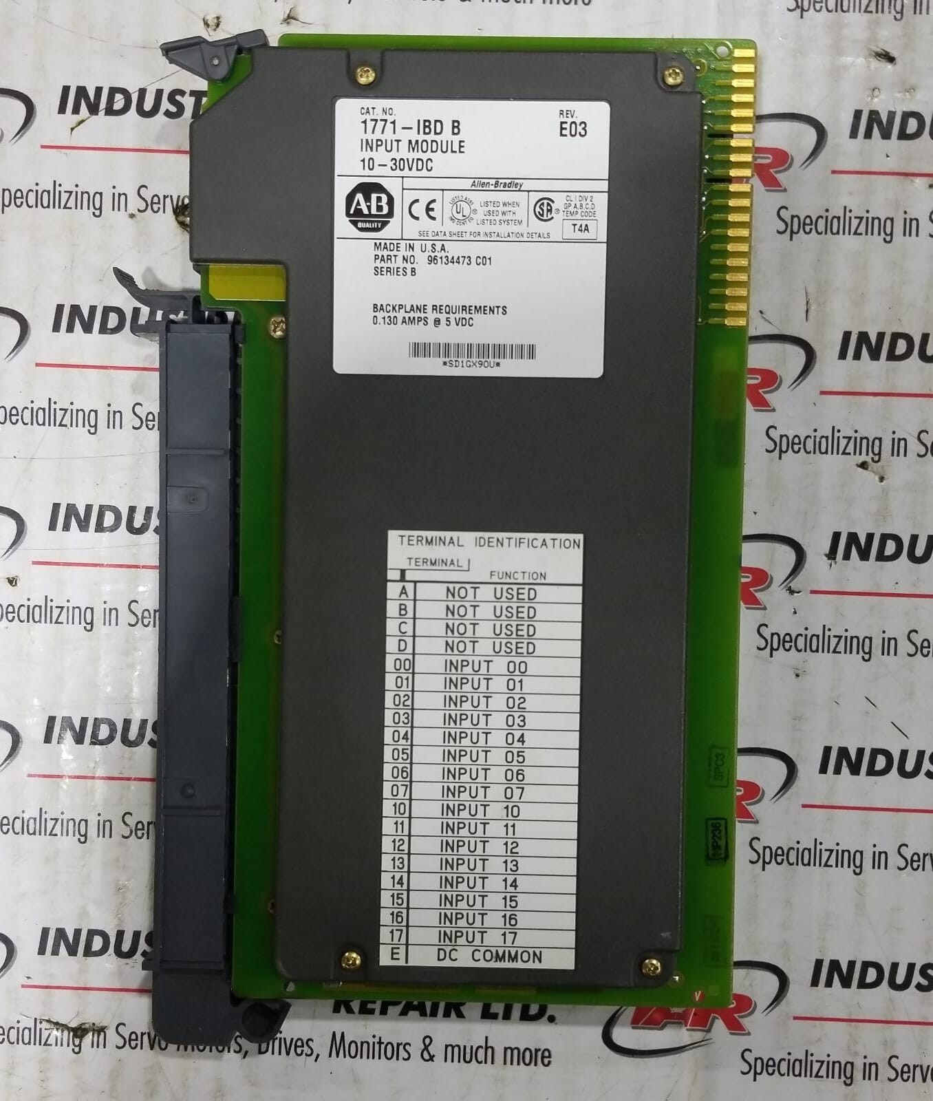 ALLEN BRADLEY INPUT MODULE 1771-IBD/B | eBay