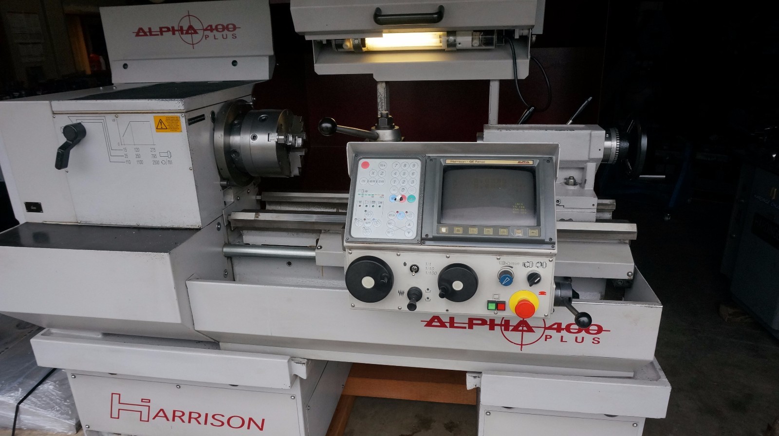 Harrison Alpha 400 CNC Turning Center Teach Lathe | eBay