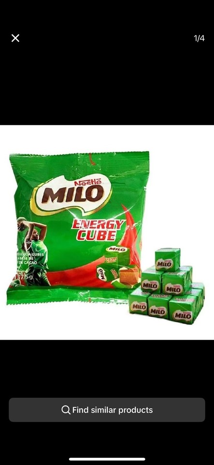 x5 Nestle Milo Energy Cube Malaysia Halal (2.72g x 50 cubes) | eBay