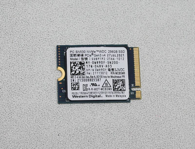 SDBPTPZ-256G-1012 Dell SSD 256 Go Gen3 X43.3Vdc Inspiron 3501 "GRADE A ...