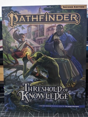 Threshold of Knowledge Pathfinder 2nd Edition Paizo FREE RPG DAY 2021 ...