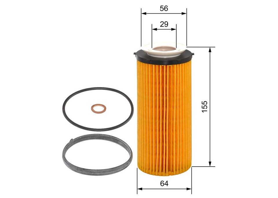 Oil Filter F026407094 Bosch 11427808443 P7094 Genuine Top Quality ...