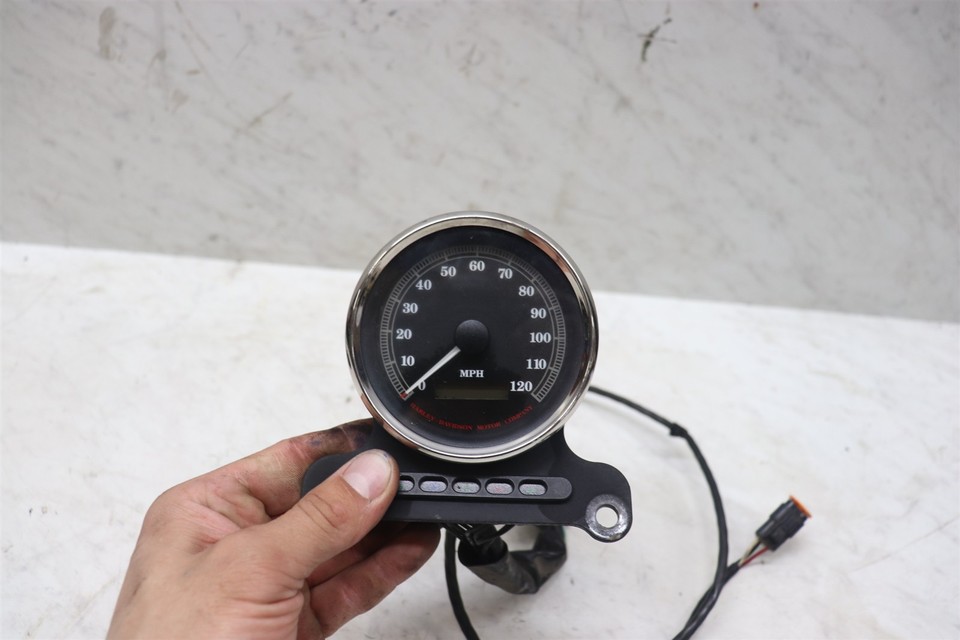 1998 Harley Evo Dyna FXD Speedometer Speedo Gauge Meter Cluster ...
