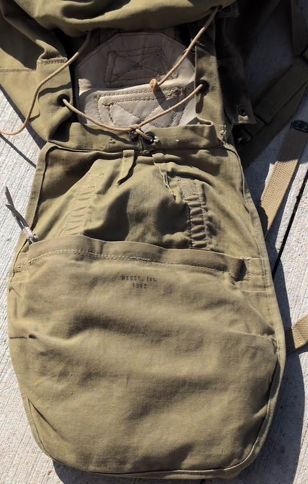 WWII/2 US Army 10th Mountain Division/1st SSF Mountain ruck sack with ...