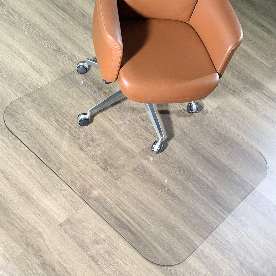 Crystal Clear 1/5" Thick 47" x 35" Heavy Duty Hard Chair Mat ...
