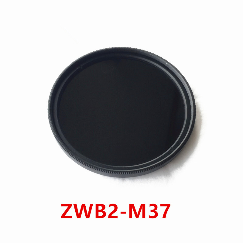 Various sizes ZWB2 UG1 UV Pass Filter Glass for 365nm light source ...