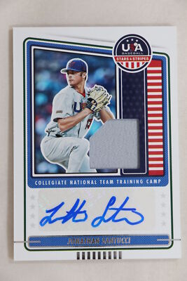 Jonathan Santucci - 2023 Stars & Stripes USA Baseball Autograph ...