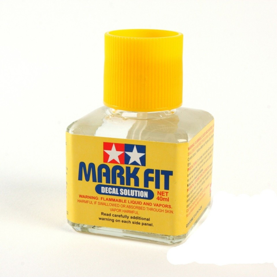 Tamiya 87102 Mark Fit Decal Solution 40ml - Brand New (US Seller) | eBay