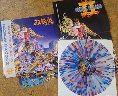 DOUBLE DRAGON II THE REVENGE Arcade OST Vinyl LP Splatter VGM 300 ...