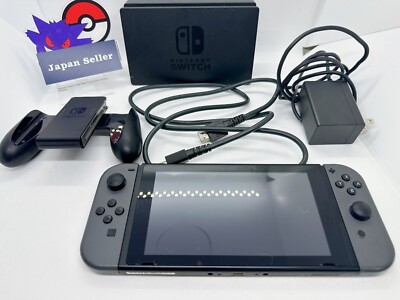Nintendo Switch Console HAC-001 Joy Con Dock Grip Charger HDMI Gray | eBay