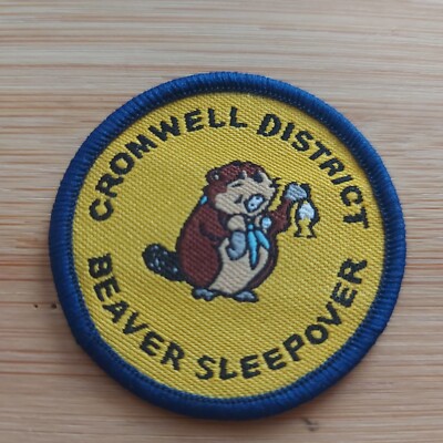 UK Scouting Camp Blanket Badge Cromwell District Beaver Sleepover | eBay UK