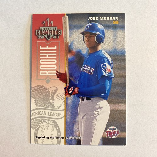 2003 Donruss Champions - #296 Jose Morban | eBay