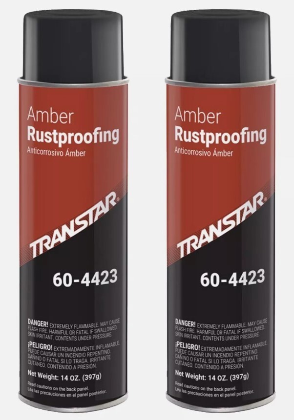 Transtar 60-4423 Ready-to-Use Amber Rust Proofing Spray 14 oz. each (2 ...
