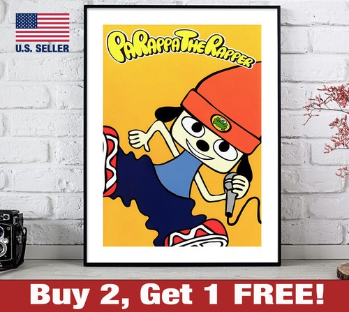 Parappa the Rapper Poster 18" x 24" Print Game Room PS Playstation Wall ...