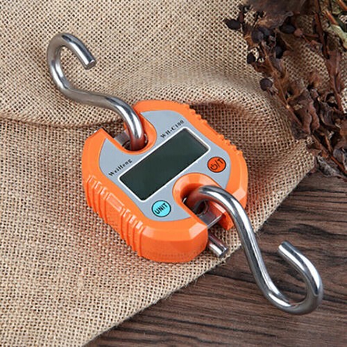 Portable Handheld 150kg LCD Digital Electronic Hanging Weighing Scale ...